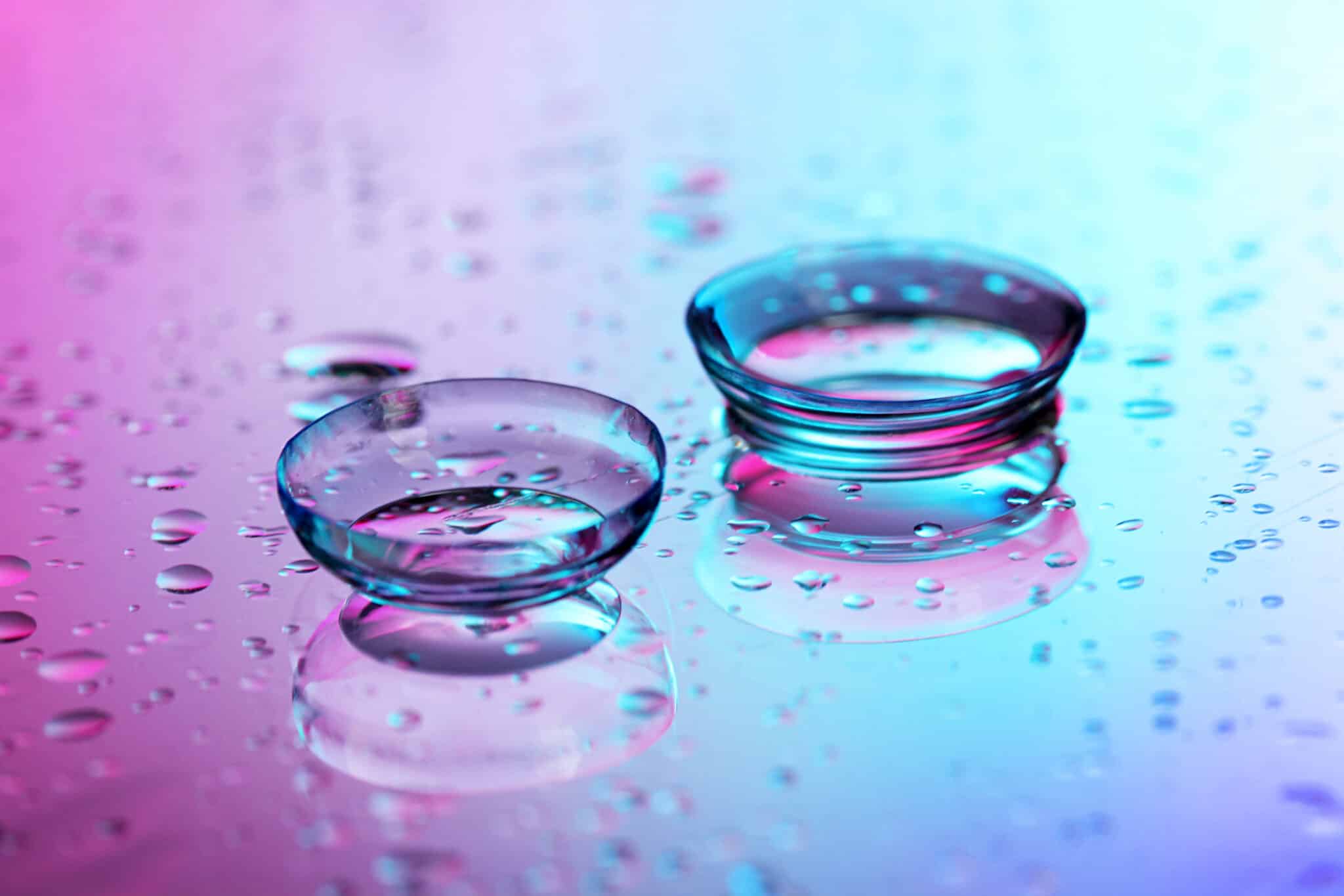 Blue-violet filtering contact lenses improve contrast sensitivity in ...